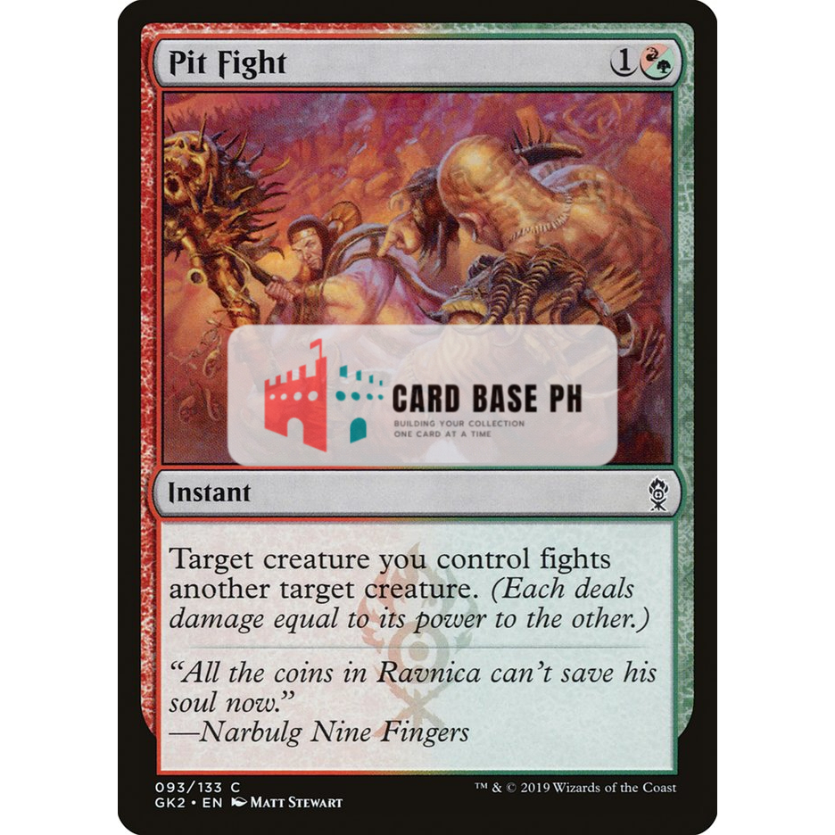 Pit Fight - Magic the Gathering Trading Card | Shopee Philippines