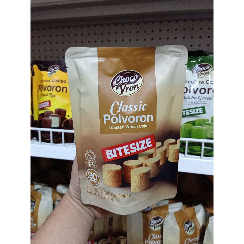 ChocoVron Classic/Ube/Matcha/Chocolate Polvoron Bitesize 60g | Shopee ...