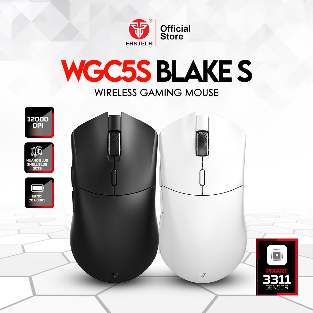 Fantech WGC5S Blake S Wireless Gaming Mouse 6D Macro Function ...