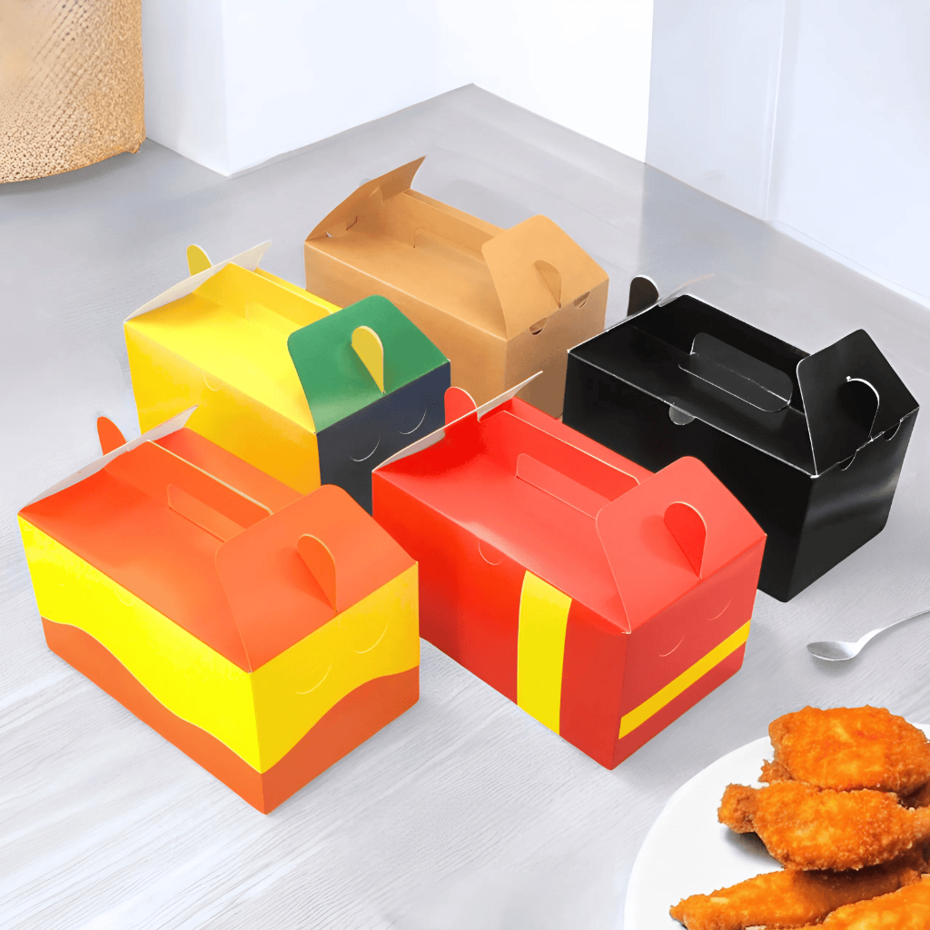 Chicken Box With Handle 25pcs/50pcs (21x13x11)cm | Shopee Philippines