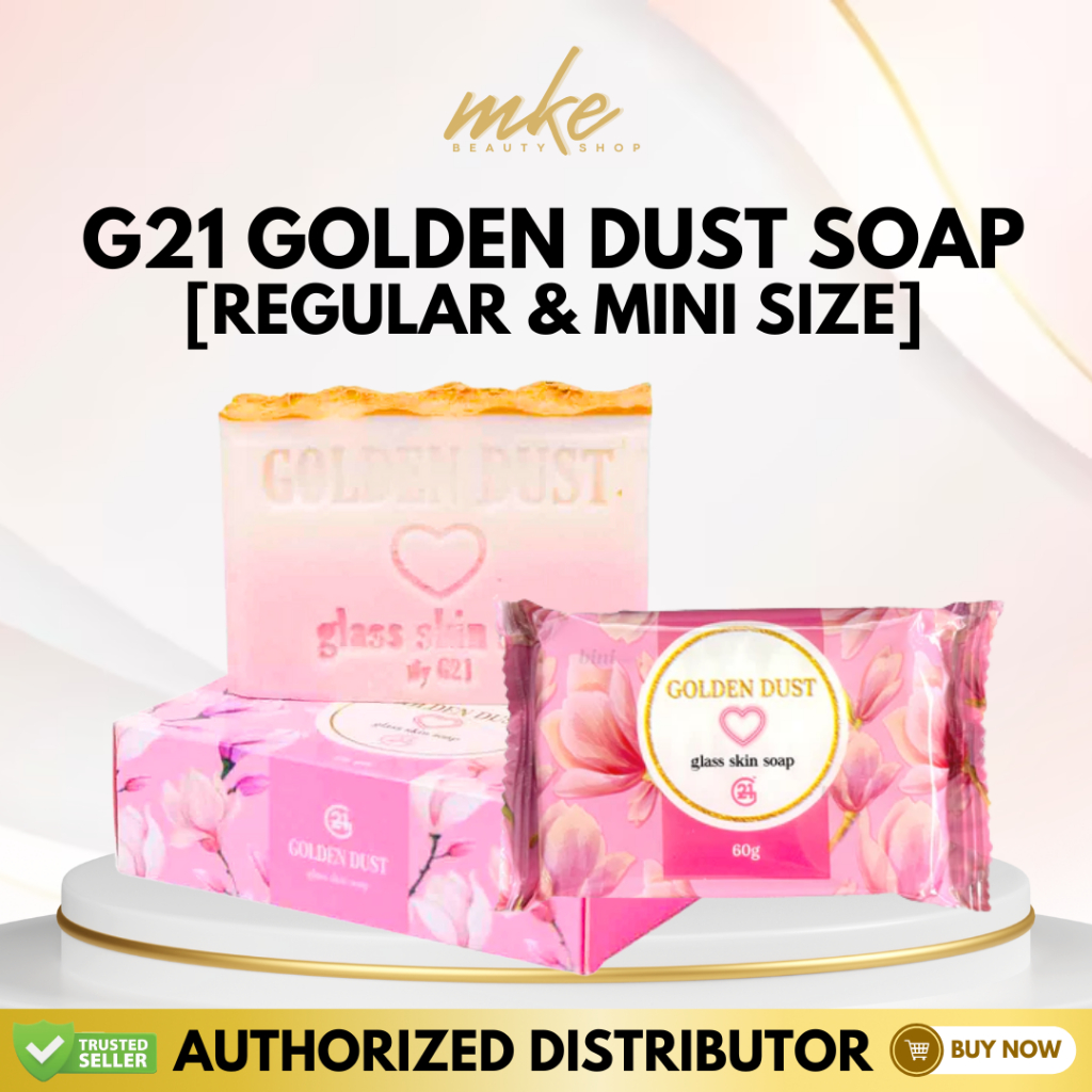 G21 GOLDEN DUST SOAP BIG AND MINI VERSION FOR ALL SKIN TYPES | Shopee ...