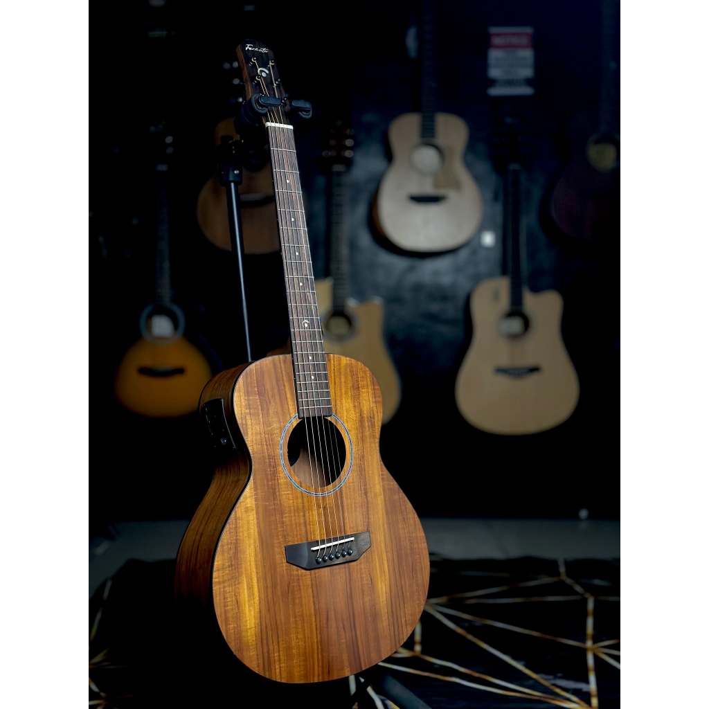 Fermata GS-36 Acoustic-Electric Guitar with Semi Arc Back | Shopee ...