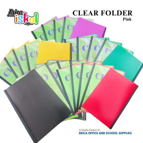 EOSS Clear Folder long clear folder a4 organizer short long size case ...