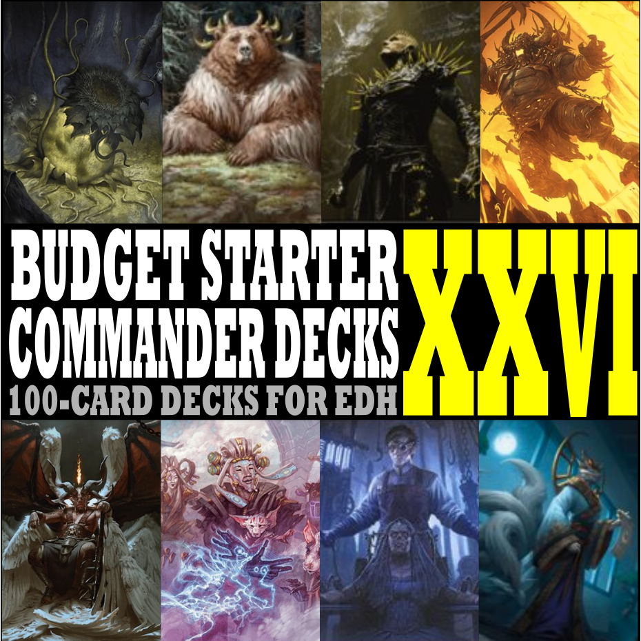 MTG - Budget Starter Commander Deck 100-Card Batch 26 - NM - MH3 ...