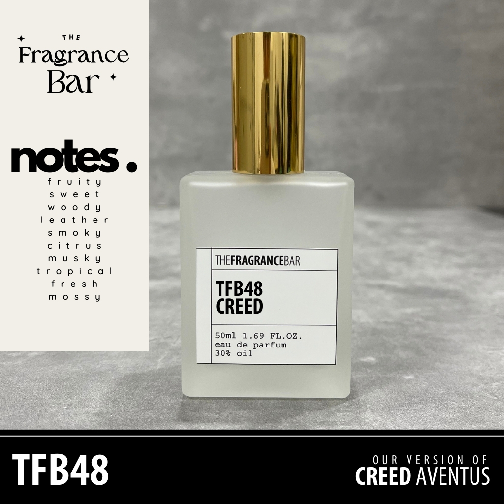 TFB48 Creed for men 50ml 30% oil based by The Fragrance Bar | Shopee ...