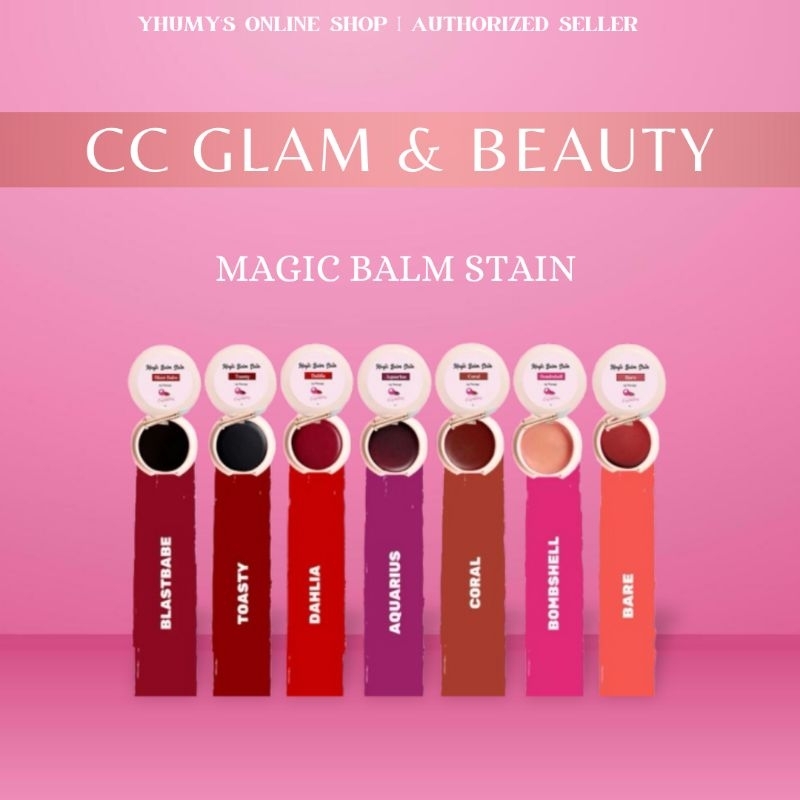 Magic BaLm Stain by CC GLam & Beauty Long Lasting Pigmented Hydrating ...