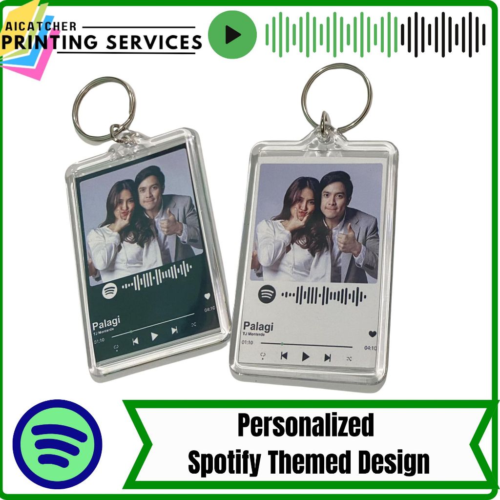 Customized Spotify Acrylic Keychain | Shopee Philippines