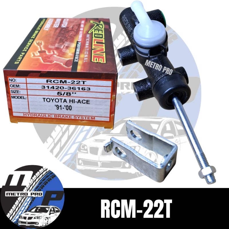 REDLINE Clutch Master Assembly 5/8"(RCM-22T)For TOYOTA HI-ACE '91-'00 ...