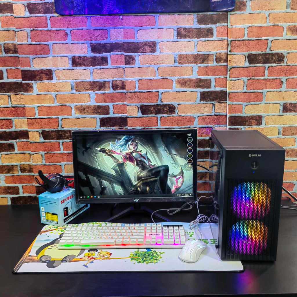 BRANDNEW GAMING COMPUTER SET AMD RYZEN 5 5600G 8GB RAM 256GB SSD ...