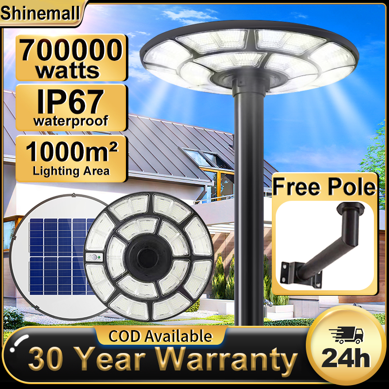 Solar street light UFO solar light outdoor waterproof IP67 soalr garden light solar lamp with ...