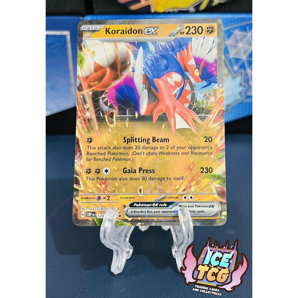 Koraidon ex - 124/197 - Ultra Rare (OBF) | Shopee Philippines