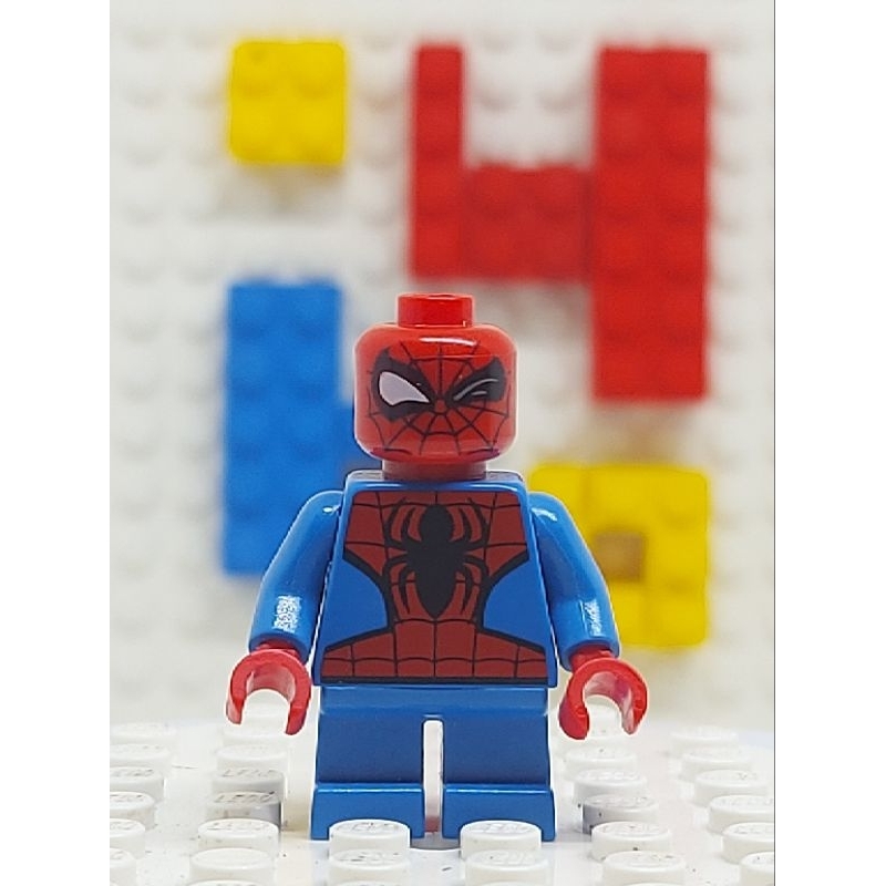 LEGO Super Heroes - Spider-Man - Short Legs, Winking - Minifigure ...