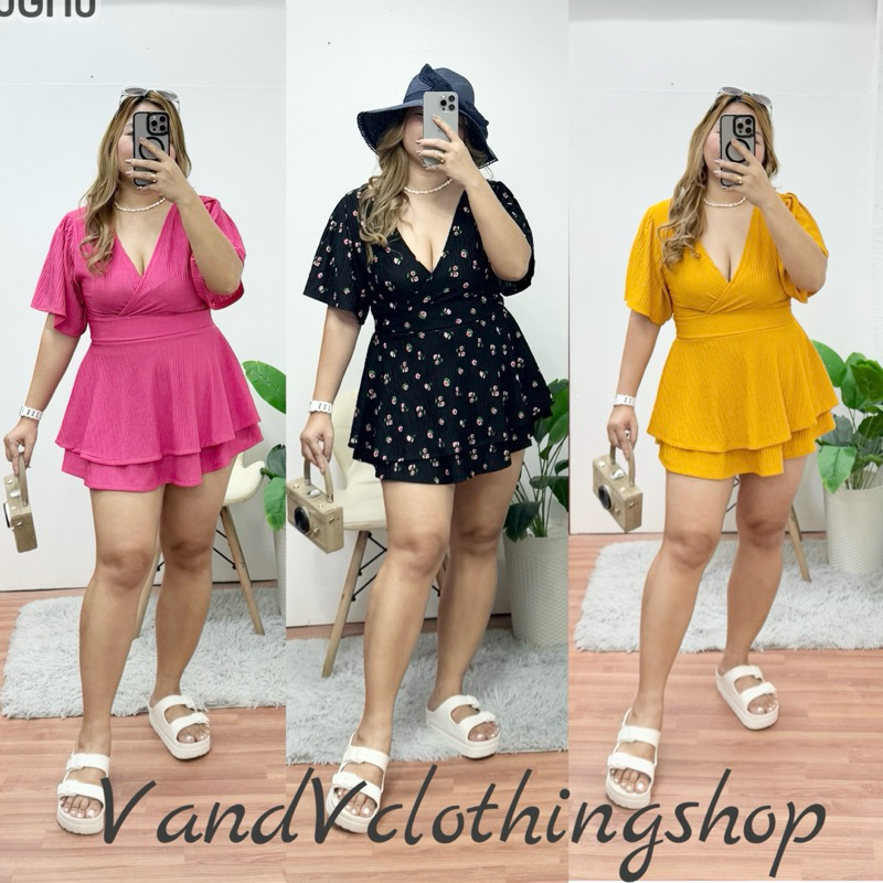 SAM PLUS SIZE SWIMSUIT SKIRT XL-3XL FRAME 239 PESOS ONLY | Shopee ...