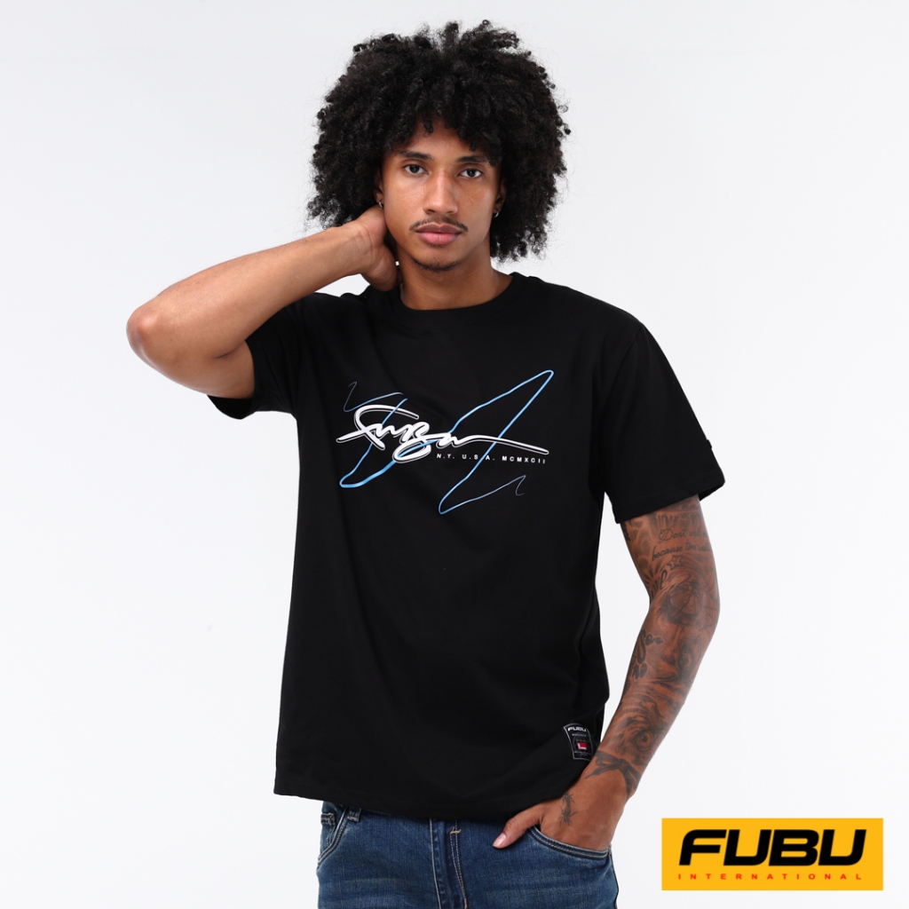 Fubu Round Neck Regular Fit FST01A-0471 | Shopee Philippines