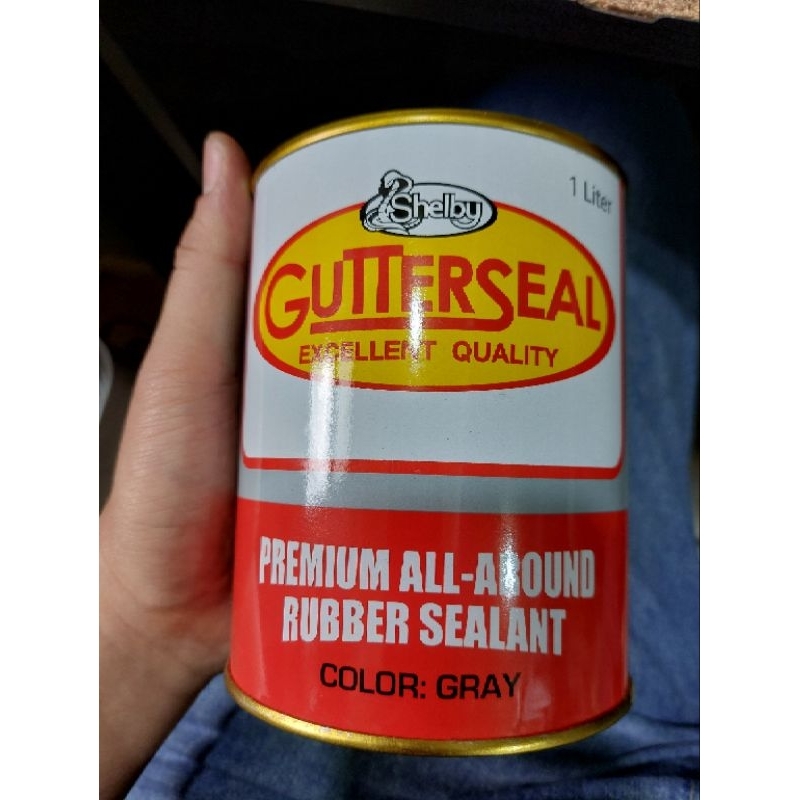 Shelby Gutterseal 250ml or 1Ltr (Gutter Rubber Sealant , Alulod ) Gray ...