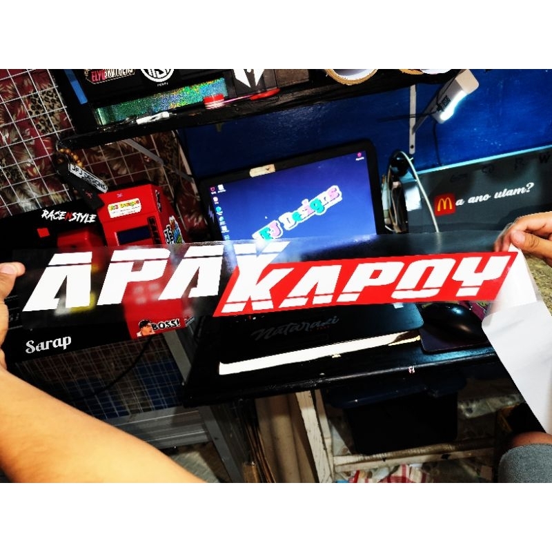 APAY KAPOY v2 ilocano cutout vinyl sticker | Shopee Philippines