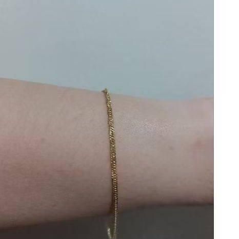 Pawnable 18k Saudi Gold Cadena Bracelet | Shopee Philippines