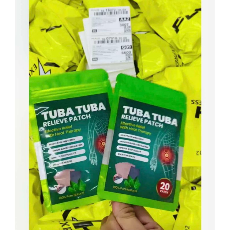 Authentic Tuba Tuba Relieved Patch One pouch Only | Shopee Philippines