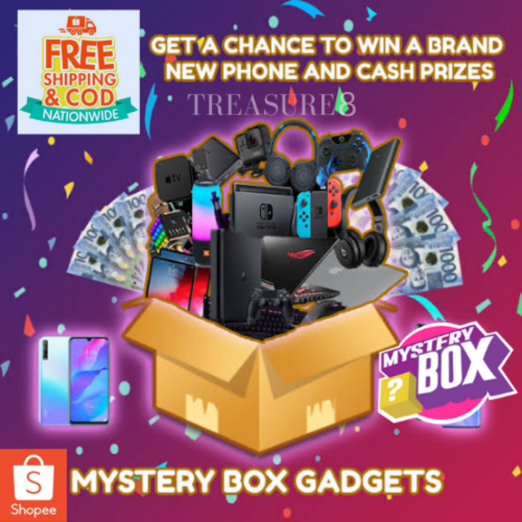 Treasure Mystery premium gadgets and mobile items inside a mysterious ...