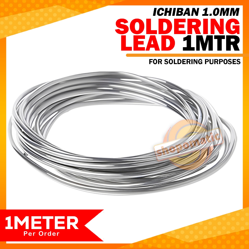 Original ICHIBAN Soldering Lead (12 pesos Per Meter) QUICK MELT ...