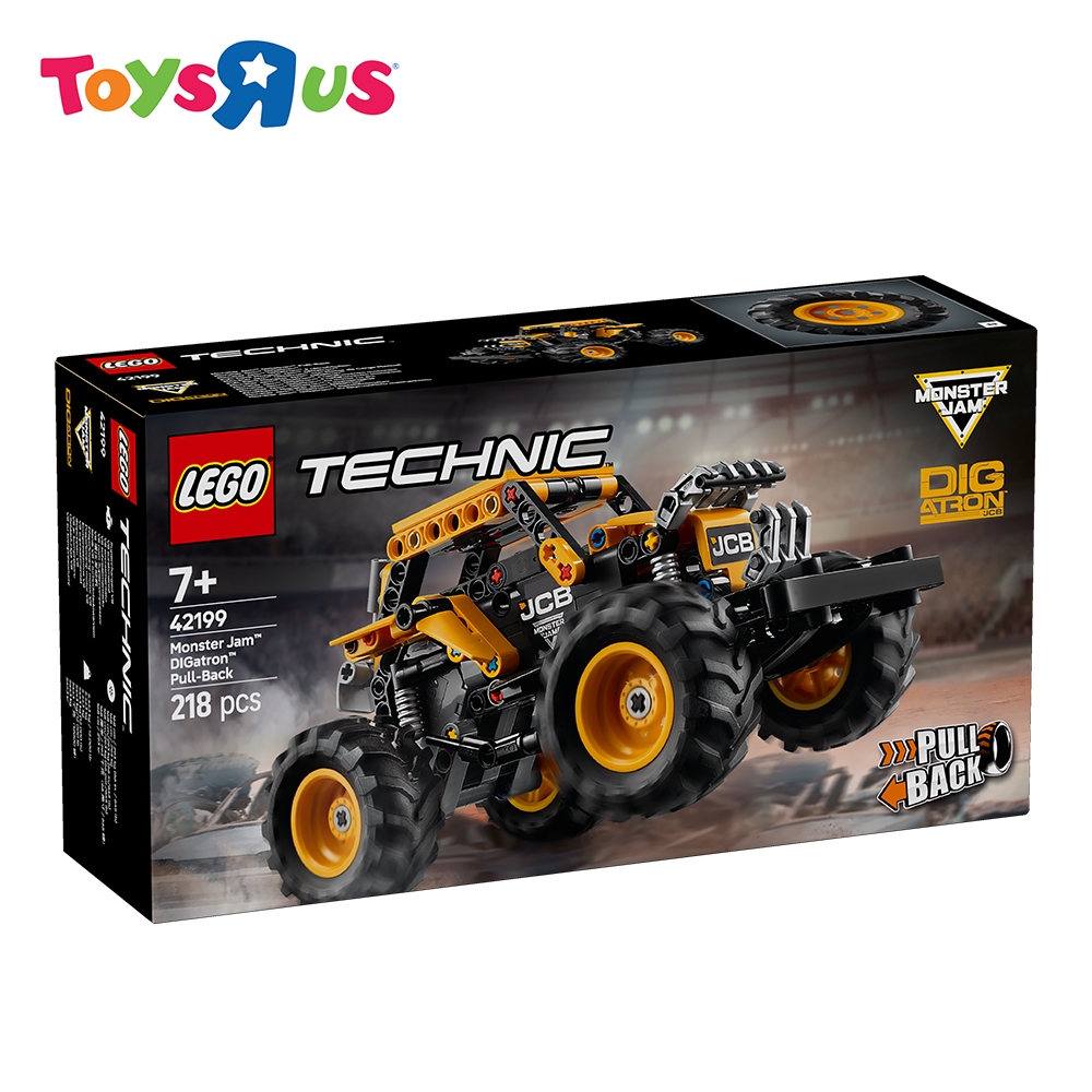 LEGO® Technic™ 42199 Monster Jam DIGatron™ Pull-Back truck, Ages 7 ...