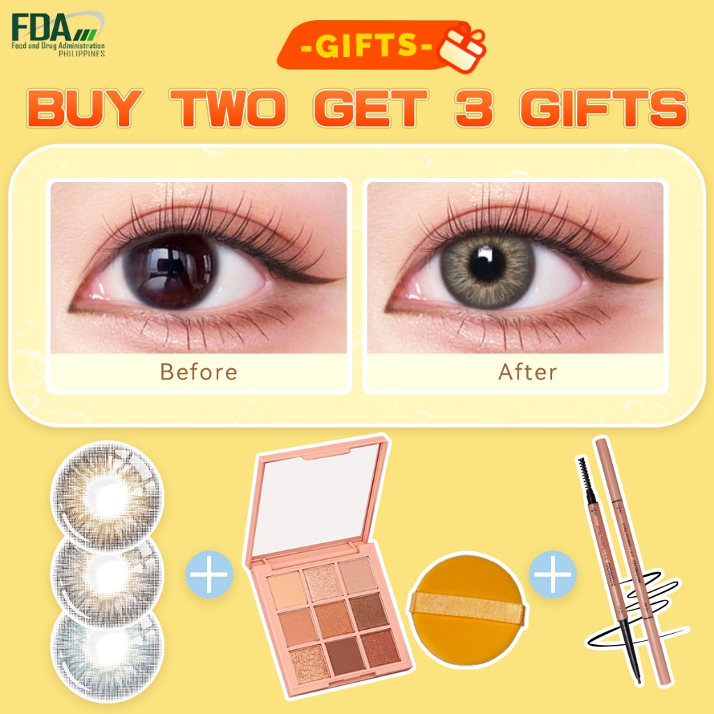 Midroo 1Pair Omg Soft Eye Contact Lens Grade 0.00 with dia 14.0mm for ...