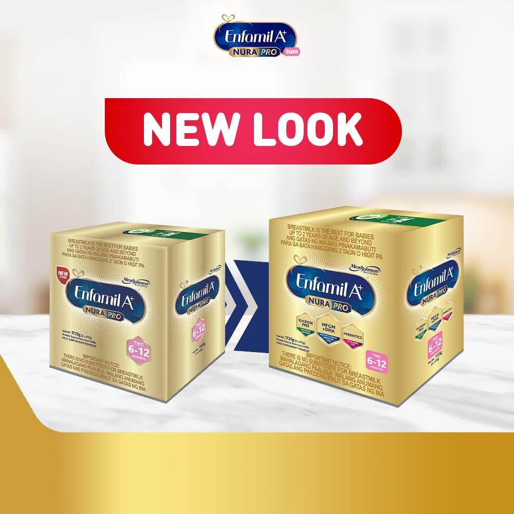Enfamil A+ Two Nurapro Infant Formula Milk Supplement Powder for 6-12 ...