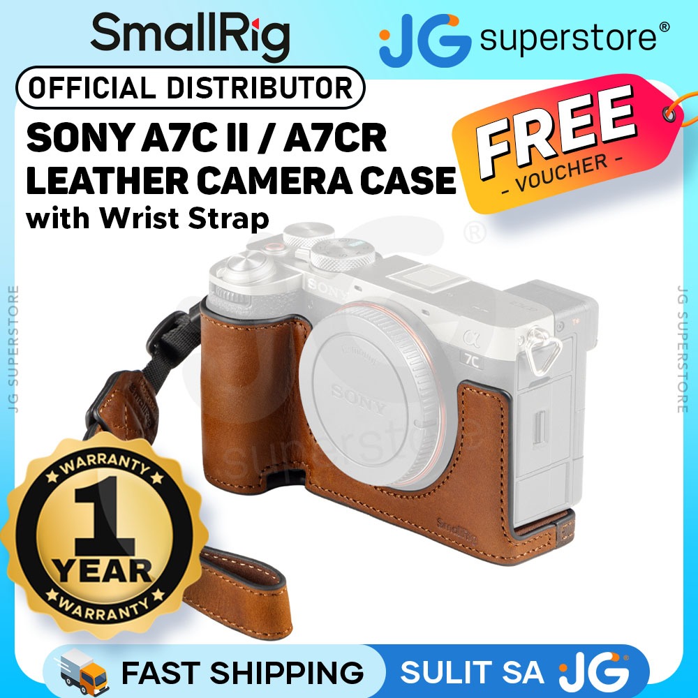 SmallRig Camera Leather Case for Sony a7C II & a7CR with Wrist Strap ...