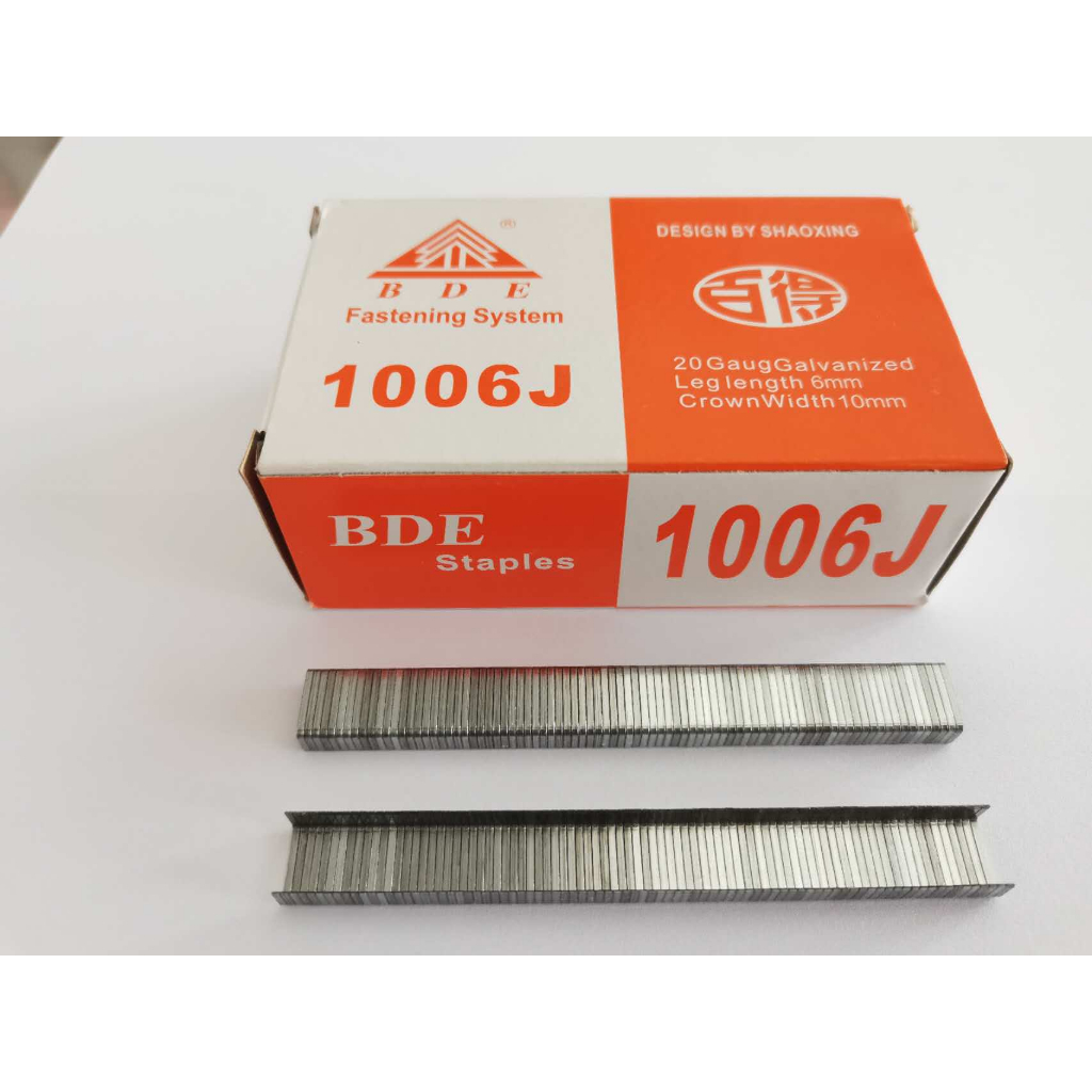 BALA NG AIR GUN TACKER Staple Wire 1006j 1008j | Shopee Philippines