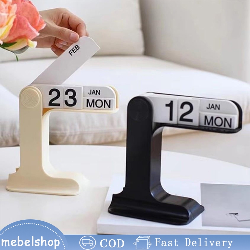 Desktop Rotating Desk Calendar Simple Calendar Modern Living Room ...