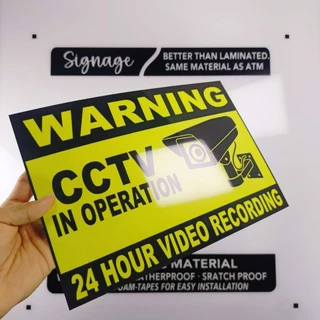 Shop cctv signage for Sale on Shopee Philippines