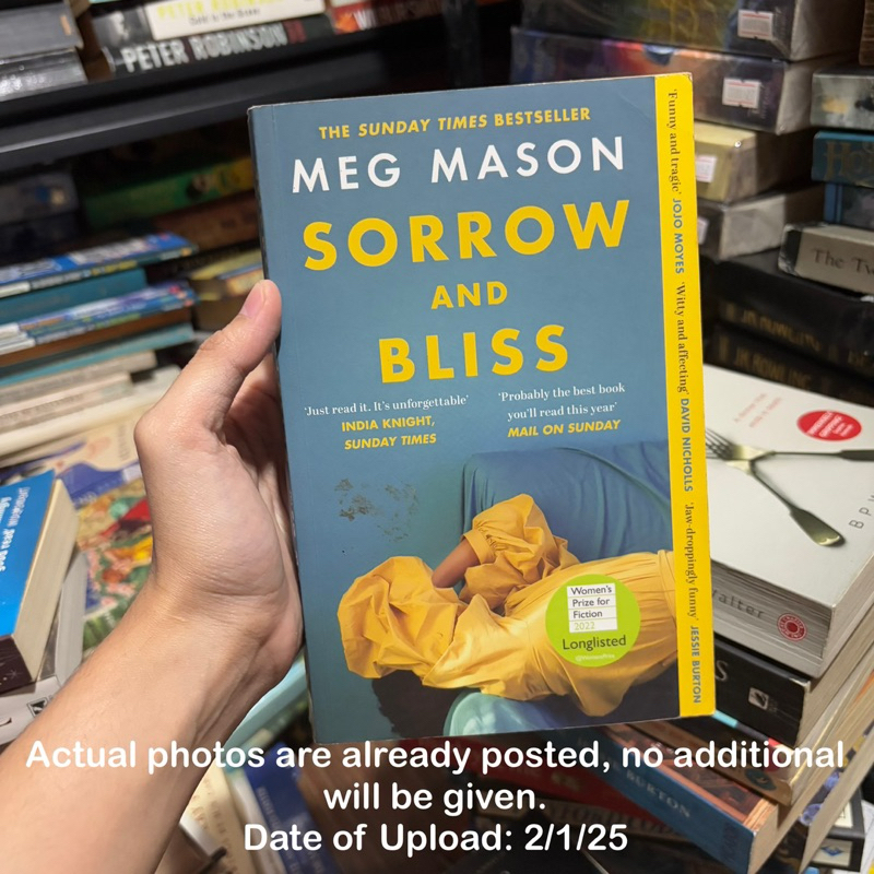 Sorrow and Bliss by Meg Mason | Shopee Philippines
