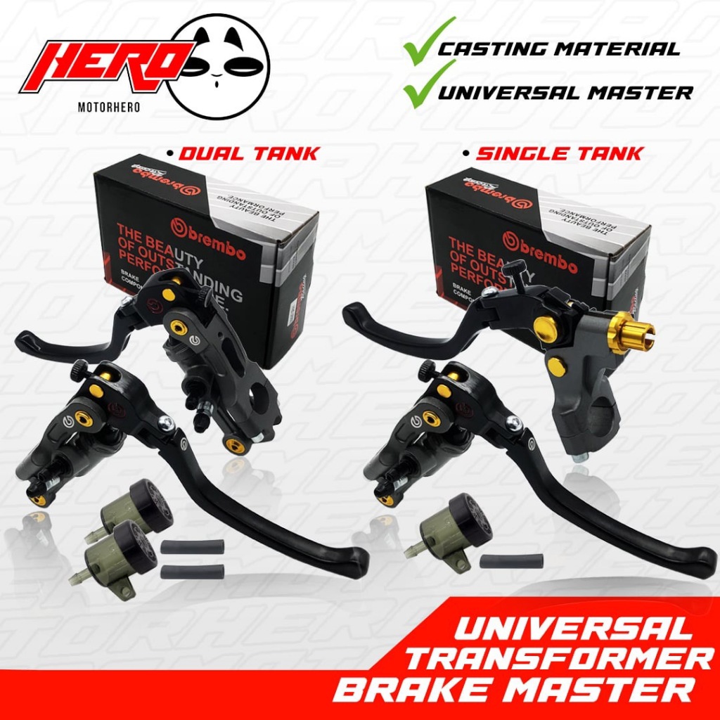 Brake Master Transformer Set Left Right Aluminum Material Universal ...