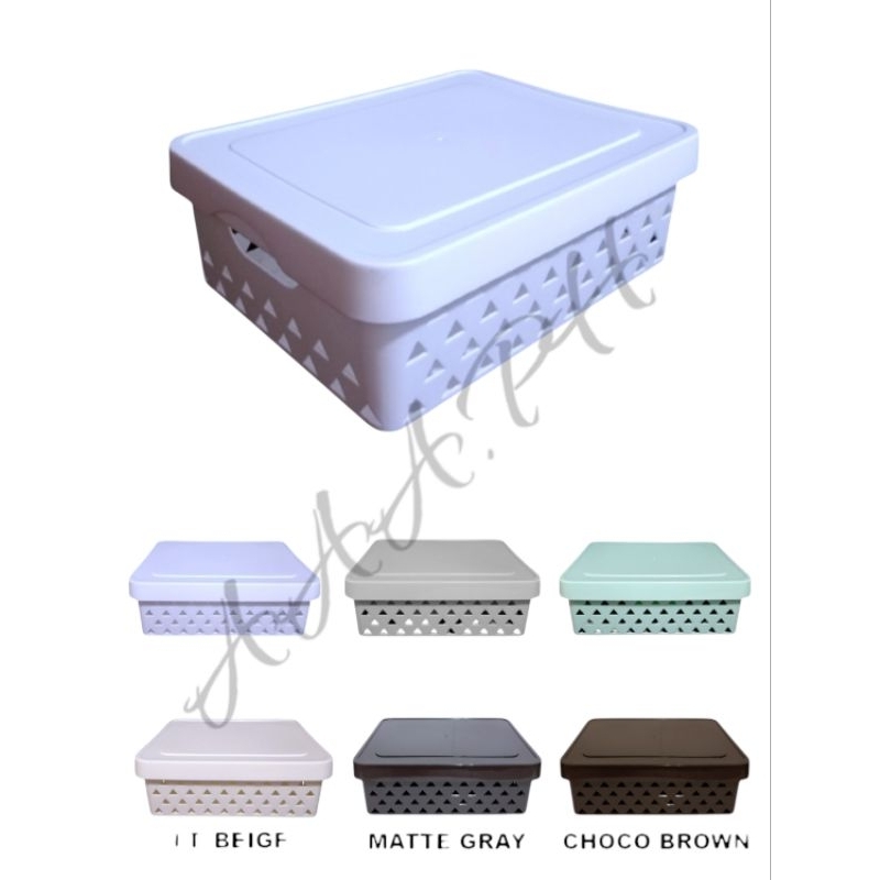 BIG MULTIPURPOSE TRAY WITH COVER | Shopee Philippines