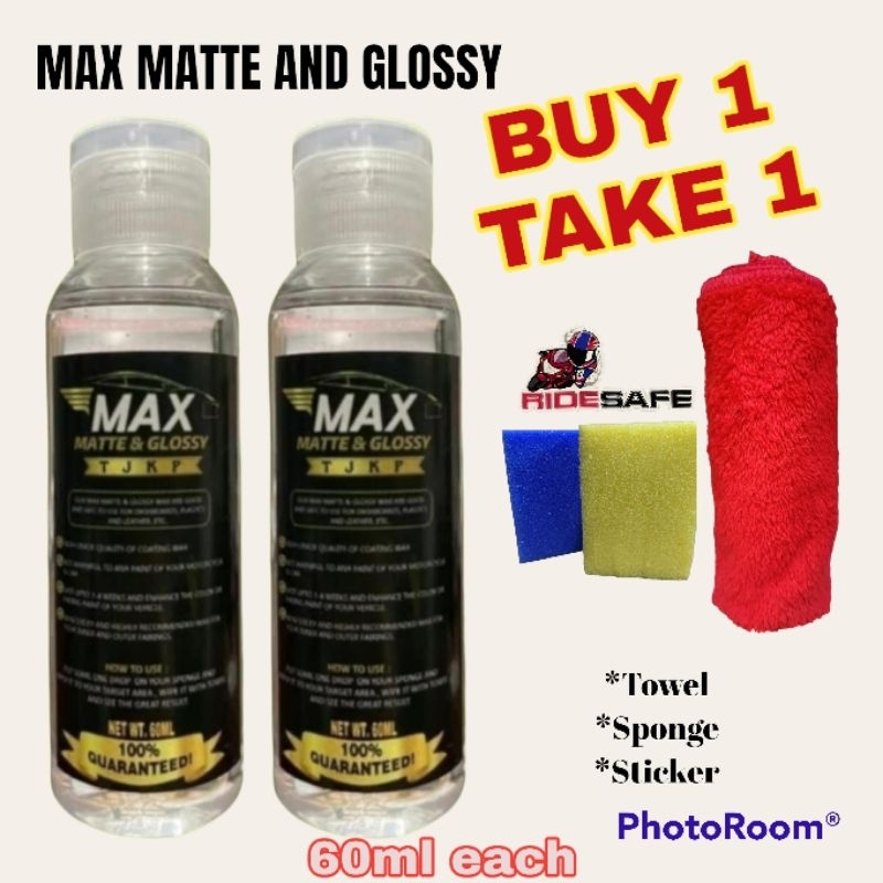 Max matte and glossy BUY 1 GET 1 with 3 freebie | Shopee Philippines