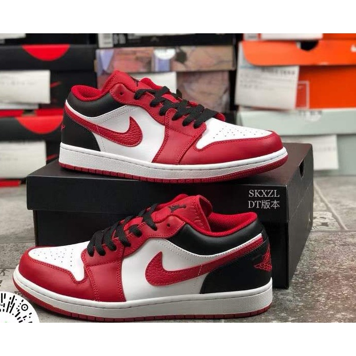 Fashion Low cut Red/White sneaker for women and men shoes with box ...