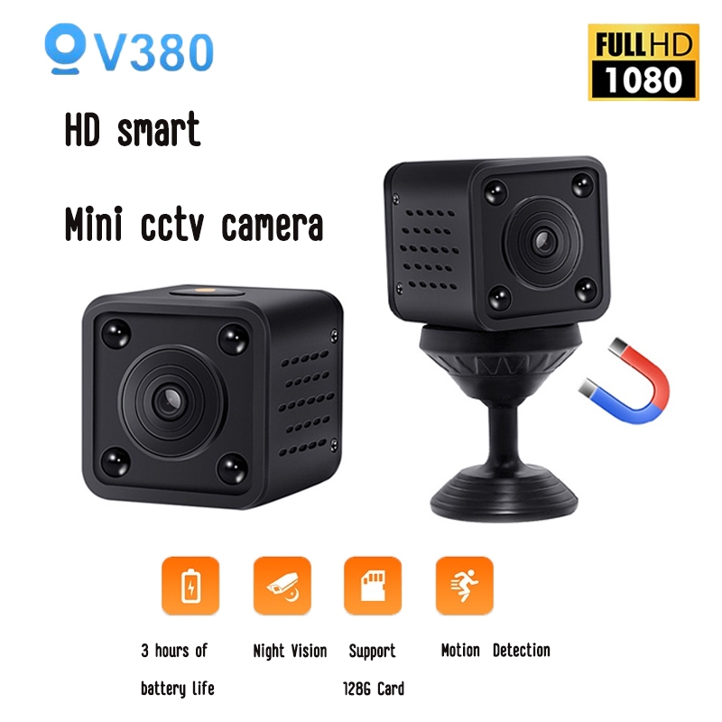V380 Body Camera Mini Camera Night vision spy camera vlogging Camera HD ...