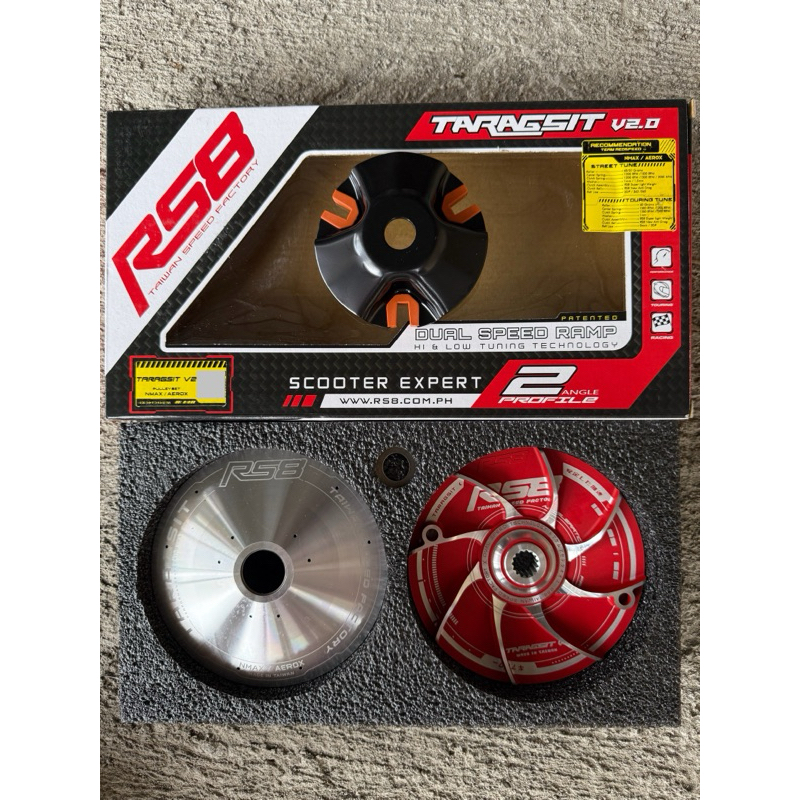 Rs8 Pulley Set 4.2 Nmax/Aerox/Mio/Mio i 125/M3/GT/Click 125/150/ADV/PCX ...