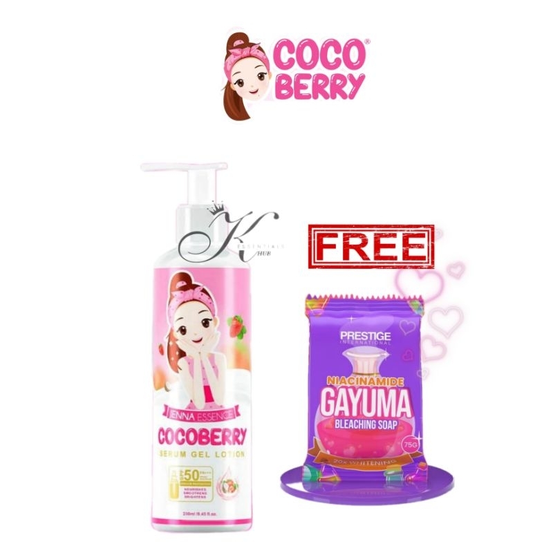 COCOBERRY SERUM /WHITENING LOTION SPF50 | Shopee Philippines