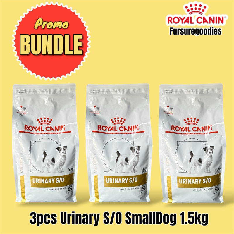Royal Canin Urinary So Small Dog 3pcs 1.5kg | Shopee Philippines