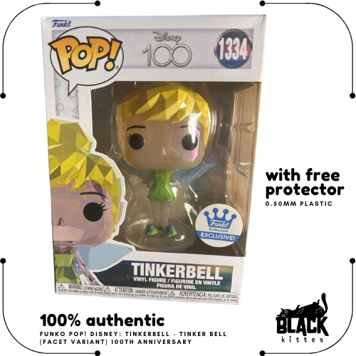 Funko Pop! Disney: Tinkerbell - Tinker Bell (Facet Variant) 100th ...