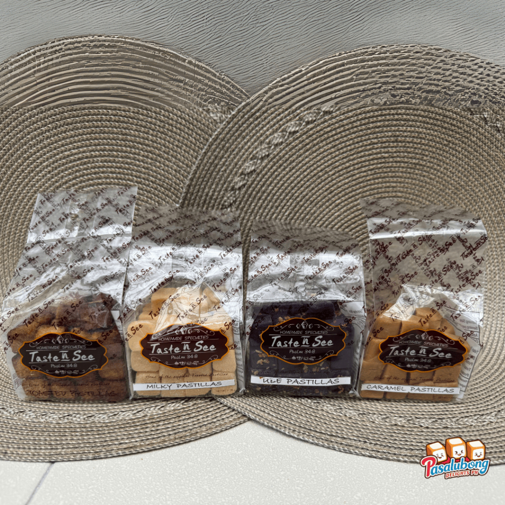 Taste n See Pastillas – Toasted, Milky, Ube, Caramel – Long Shelf Life ...