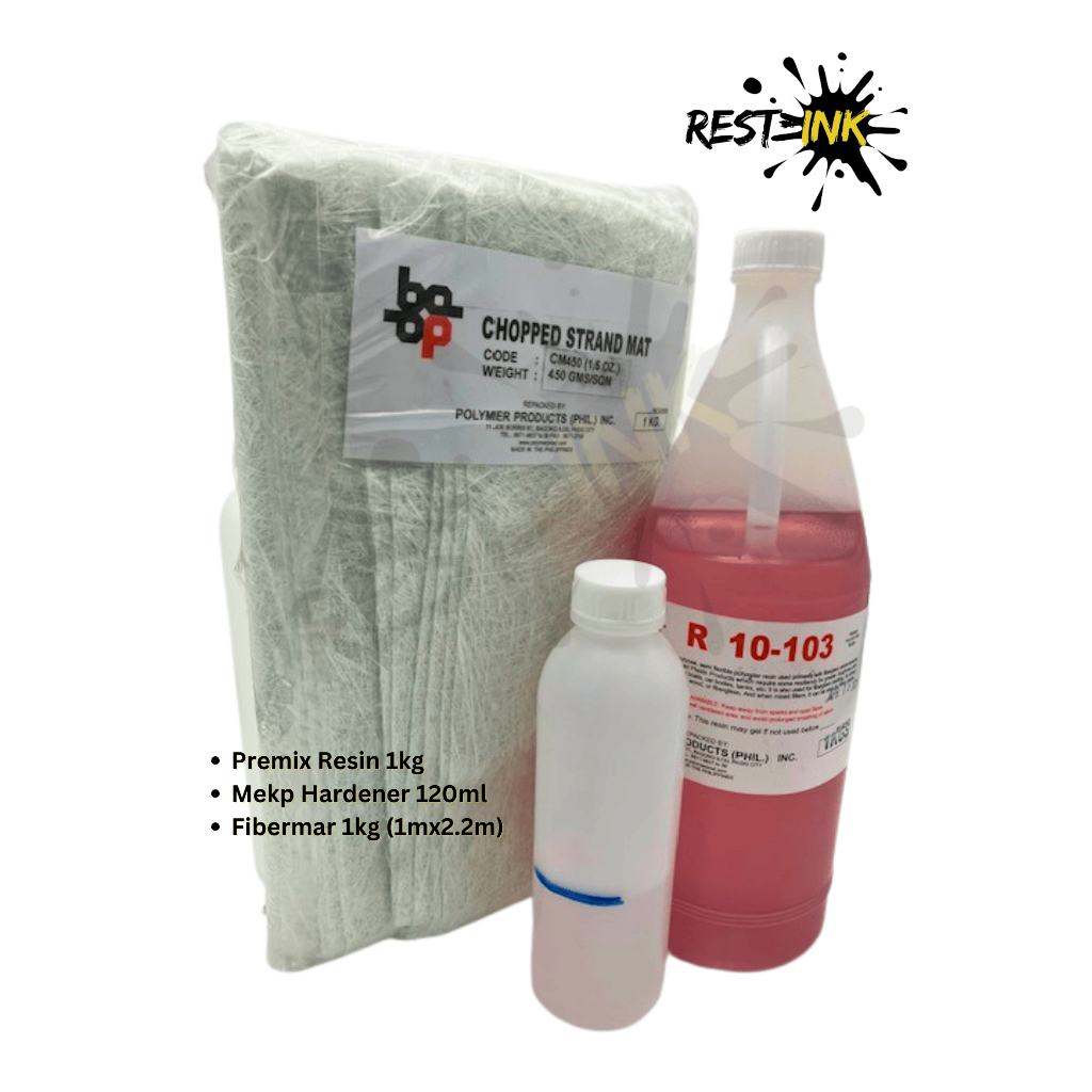 Premix Resin Fiberglass - Litro Set | Shopee Philippines