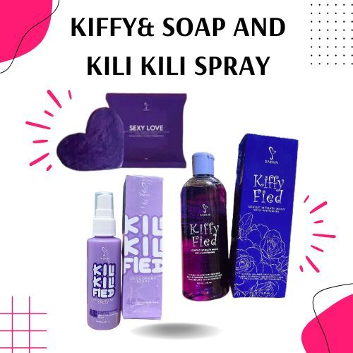 SASKIN SIRIES SET KIFFY FIED + KILIKILI DEO SPRAY + UA CREAM + SEXY ...