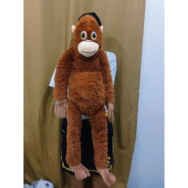 Big size realistic Monkey stuffed toy | Shopee Philippines