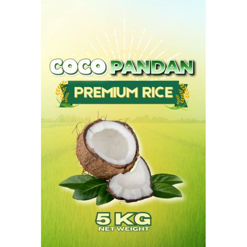 coco pandan, buko pandan , jasmine red rice 1kg | Shopee Philippines
