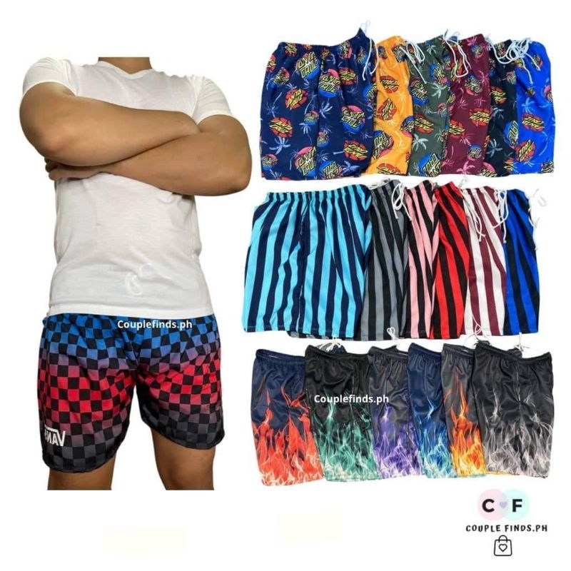 6PCS ASSORTED TASLAN SHORT TEENS 13-16 YRS OLD | Shopee Philippines