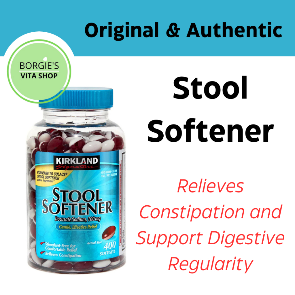 Stool Softener 100mg for Gentle and Effective Relief for Comfortable ...