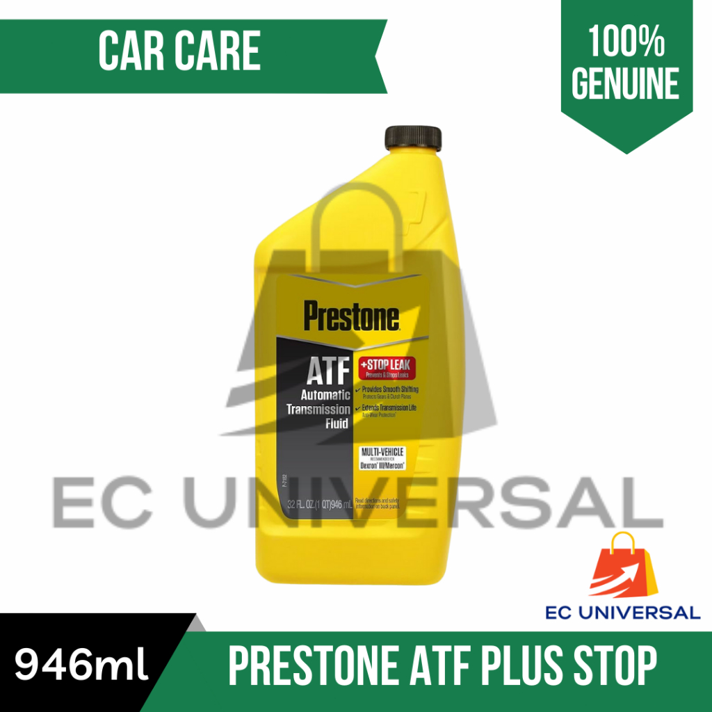 PRESTONE ATF PLUS STOP LEAK 2 in 1 Formula ( 946 ML ) | EC UNIVERSAL ...