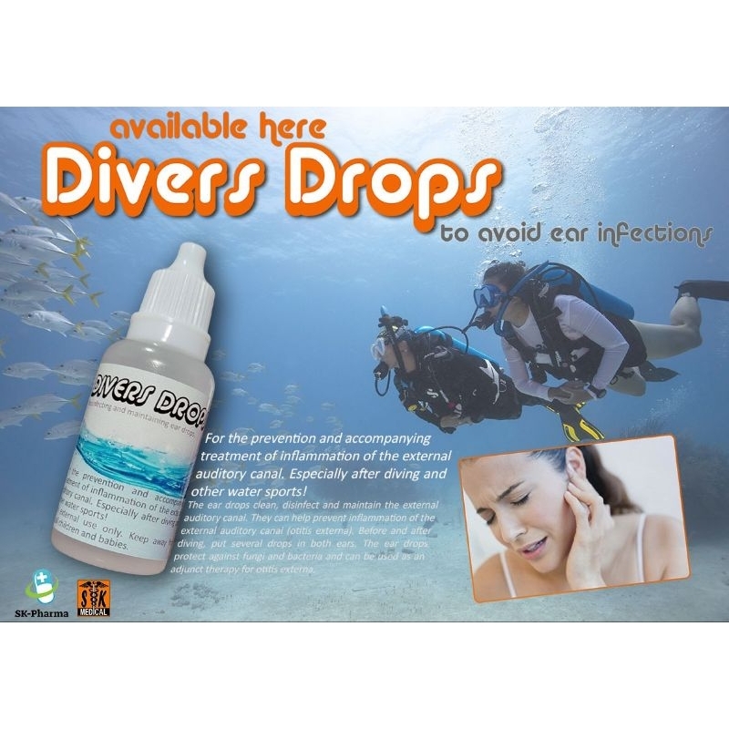 Divers Drops (Eardrops-20ml) | Shopee Philippines